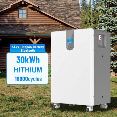 China 48V 600Ah 30kw Expandable Solar Lithium Energy Storage Battery NEC-Compliant 100Ah Grade for Home Appliances 10kw 20kWh Power for sale