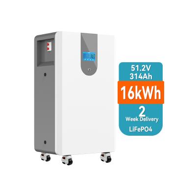 China 5kwh Home Solar Battery Hybrid Inverter 48V 51.2v 10KW 16kwh 20kwh Energy Storage System Lithium Ion Akku Batteries for sale