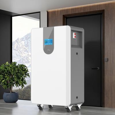 China 10KW Hybrid Solar Power System 48V 15KWH Wall-Mounted Inverter 200ah BMS CAN Lifepo4 Lithium Battery IP65 Home Use CAN for sale