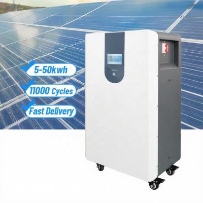 China Industrial-Grade 15kW Lithium Battery Storage 48V 300Ah Solar Backup 51.2V 300Ah LiFePO4 Home Battery CAN Trade Assurance for sale