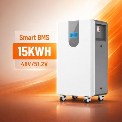 China 48V LiFePO4 Battery 10kWh 15kWh 30kWh Hybrid Inverter Storage System with Smart BMS & Mobile App Monitoring for sale