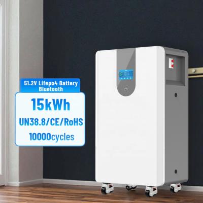 China 15KWh Split Lithium 48V/51.2V Home Energy Storage Battery System 300Ah/560Ah/600Ah Solar Lifepo4 with BMS Hybrid Grid for sale