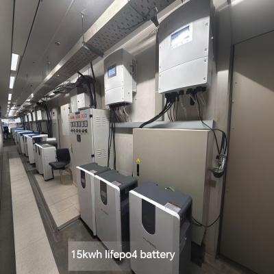 China EXLIPORC 48V 300Ah Solar Power Lithium LiFePO4 Battery Pack with 15kWh Capacity 10000 Cycle Life and Built-in BMS Protection for sale