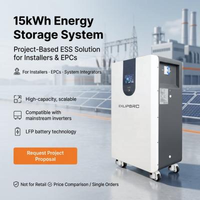 China Solar Max 15kwh Home Power System with Grade a Lithium Iron Phosphate Battery 280ah Capacity Vertical Lifepo4 Plug and Play for sale