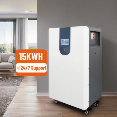 China Exliporc Smart BMS Hybrid Grid 48V/51.2V LiFePO4 Lithium Battery Powerwall with 5-10kW Output for Home Solar Systems for sale