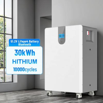 China New Energy 30kWh High-Power LiFePO4 Split Hybrid Gird  Lithium Battery Pack BMS Home Appliances Solar Energy Storage for sale