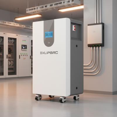 China EXLIPORC 48V 51.2 Volt Lithium Battery Pack 100ah 200ah 10kwh 15 kw Energy Storage Lifepo4 Lfp for Solar Home System for sale