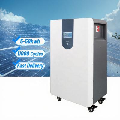 China Fast Shipping Powerwall 51.2V 280Ah 100Ah Ess 5Kw 10Kw 15Kw Lithium Inverter Battery 48V 200Ah Solar Lifepo4 Battery for sale