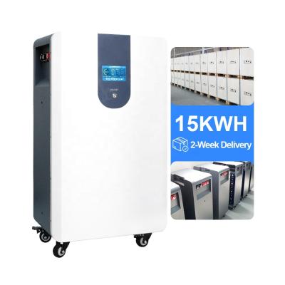 China EXLIPORC 51.2V Lifepo4 Battery Pack 15kWh Home Energy Storage with 10000 Cycles for Solar Powerwall Hybrid Systems for sale