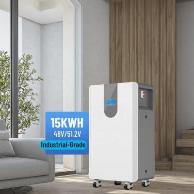 China Fast Shipping 10kW Home Energy Backup Solar LiFePO4 Battery Storage System 51.2V 48V 15kWh 300ah Capacity Split Type CAN for sale