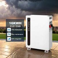 Quality 16kWh Waterproof IP65 Lithium Energy Storage Battery with 48V System Voltage for for sale
