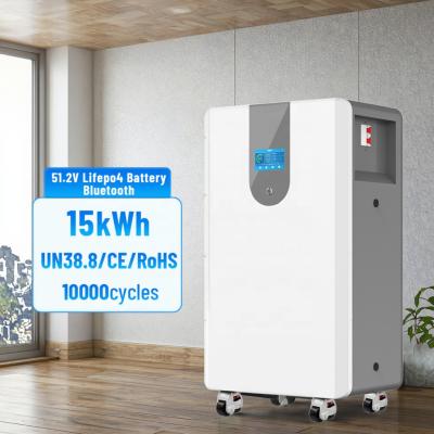 China EXLIPORC New Energy Wall Mounted Split BMS 48V 300AH 15KWh Lithium Battery Solar System for Home Appliances for sale