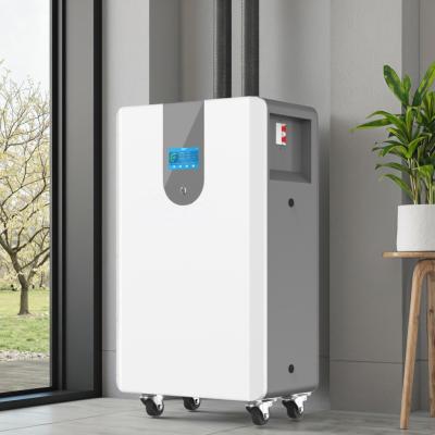 China Renewable Energy LiFePO4 51.2V 10kWh/15kWh Hybrid Grid Solar Home Energy Storage System Wall-Mounted Split Battery for sale