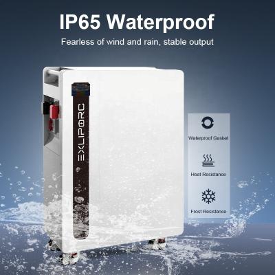 China Home Energy Storage 51.2V IP65 Waterproof LiFePO4 314Ah 16KWh Hybrid Grid Split CAN Solar Lithium Battery for sale