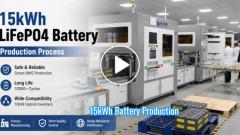15kWh LiFePO4 Battery Production Process | EXLIPORC Factory Manufacturing & Quality Control
