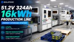 51.2V 324Ah 16kWh LiFePO4 Battery Production Line | Residential Energy Storage System Manufacturing