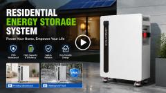 IP65 16kWh LiFePO4 Home Energy Storage – Exterior & Waterproof Test