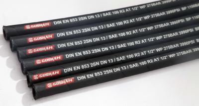China SAE J517 R2AT hydraulic hose for sale
