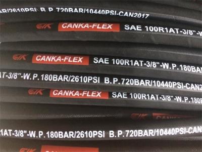 China High quality DIN20022 EN853 1SN SAE R1AT 3/8 inch hydraulic hose for sale