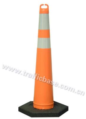 China Hot Sales 25lb Octagon Black Traffic Base 100% Recycled Rubber Base, Traffic Cone for sale