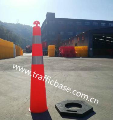 China 16lb Hexagon Base Traffic Safety Product for Delineator Post, Traffic Cone for sale