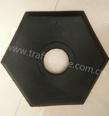 China 8lb Octagon 100% Recycled Rubber Base for sale