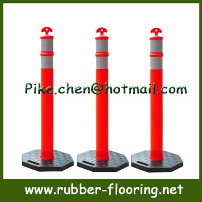 China 100% Recycled Black Rubber Base for Traffic Safety Cone, Road Safety Cone for sale