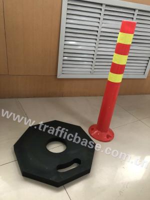 China Square Rubber Traffic Base 7lb for Traffic Cone, Delineaor Post, Channelizer for sale
