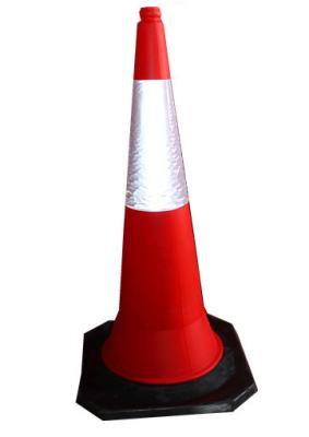 China Black Rubber Base 11lb Octagon Rubbber Base with Handle for Traffic Cone for sale