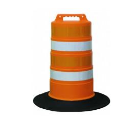 China Octagon 11lb Rubber Base with Handle Traffic Rubber Base for Delineator Post, Traffic Safety Cone for sale