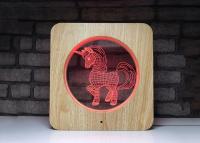 China Deco 3D LED Illusion Lamps USB Charge Remote Controller USB Cable Touch Screen for sale