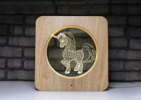 China Deco 3D LED Illusion Lamps USB Charge Remote Controller USB Cable Touch Screen for sale