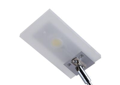 China Beside 8W Dimmable LED Table Lamp Silver COB 180 Degree Rotating 460 LM for sale
