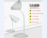 China Eye Caring Dimmable LED Table Lamp Bending Study Office 3 Color AC110-220V for sale