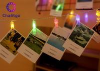 China LED Photo String Lights With Clips , Home Decor String Lights Pure Copper Wire for sale
