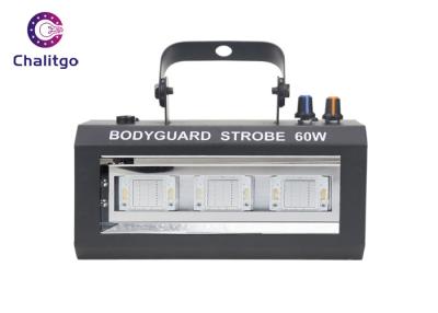 China 60W Strobe Stage Lighting , 90V-240V Halloween Strobe Light Voice Auto DMX Control for sale