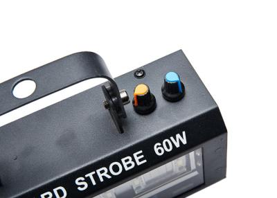 China 60W Strobe Stage Lighting , 90V-240V Halloween Strobe Light Voice Auto DMX Control for sale