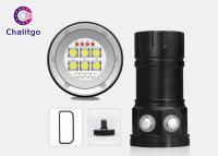 China Underwater Ultra Bright LED Flashlight Diving Lamp 18000LM Button Switch for sale