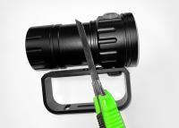 China Underwater Ultra Bright LED Flashlight Diving Lamp 18000LM Button Switch for sale