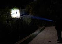 China 800LM Rechargeable Led Flashlight / Brightest Handheld Flashlight CREE XML T6 Adjustable ZOOM for sale