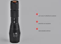 China 800LM Rechargeable Led Flashlight / Brightest Handheld Flashlight CREE XML T6 Adjustable ZOOM for sale