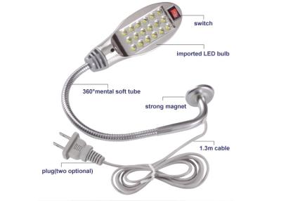 China 80 LM Sewing Machine LED Lamp , 12 LED Portable Night Light Lamp Working In Dark for sale