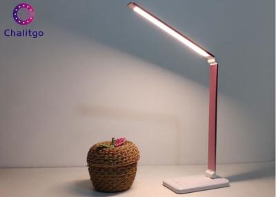 China 6W 5V Dimmable LED Table Lamp , Wireless Charging Desk Lamp With USB Port for sale