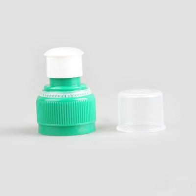 Cina la bottiglia di plastica in opposizione di 28mm completa il cappuccio della bottiglia di acqua con la sicurezza del doppio della copertura antipolvere in vendita