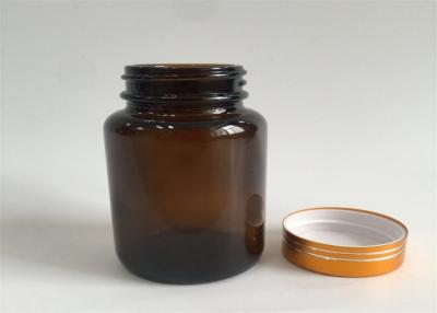 Cina bottiglie di vetro della medicina di 60ml Brown COME e pp materiali con il coperchio a vite di alluminio in vendita