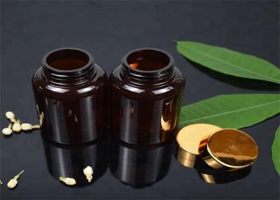 Cina 190cc ambrati svuotano le bottiglie di pillola, bottiglie di plastica della medicina del coperchio a vite di alluminio in vendita