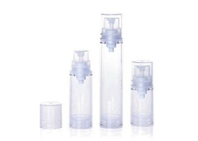 Cina Porpora rosa COME erogatore senz'aria di plastica della pompa, bottiglie senz'aria del siero del chiaro cappuccio di plastica in vendita
