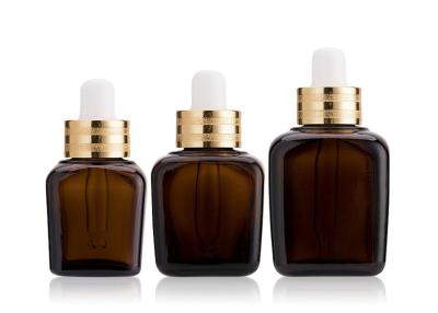 Cina bottiglia ambrata di 5ml 10ml 20ml con il contagoccia, bottiglie vuote glassate del contagoccia in vendita