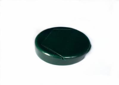 Cina I coperchi di plastica verde scuro della bottiglia lisciano la chiusura 20/410 24/410 per la bottiglia della lozione in vendita