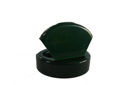Cina I coperchi di plastica verde scuro della bottiglia lisciano la chiusura 20/410 24/410 per la bottiglia della lozione in vendita